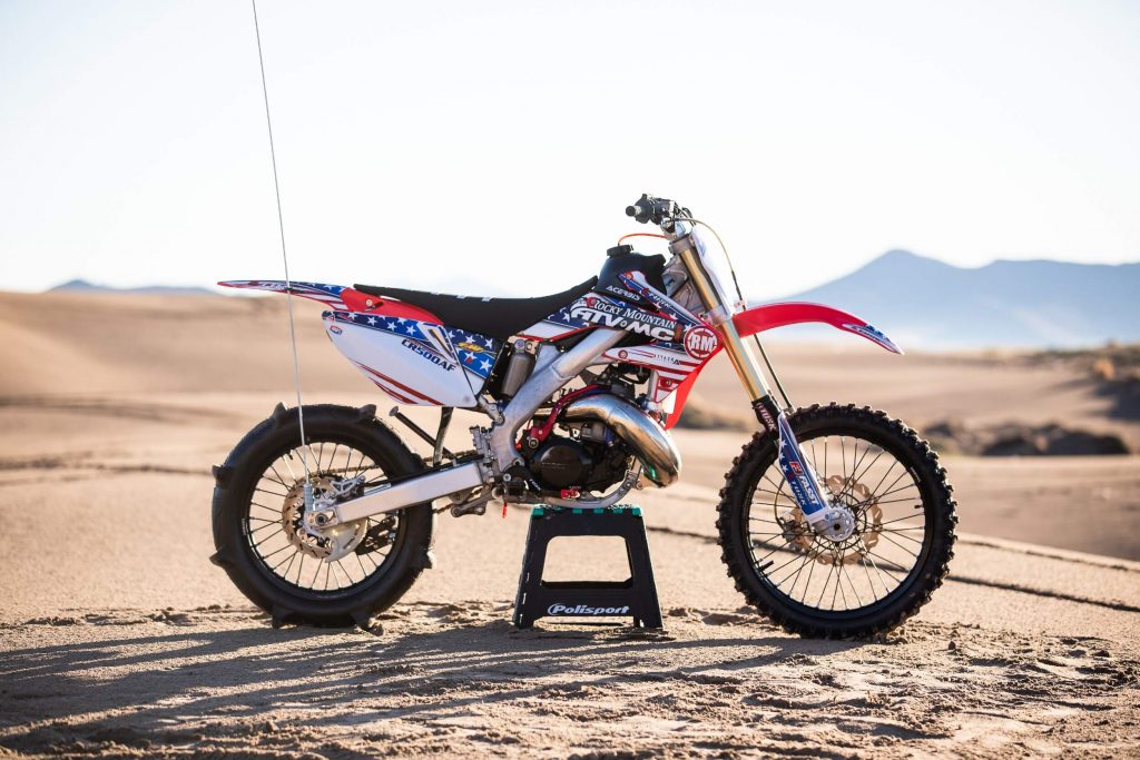 Honda CR500 Aluminum Frame Dirt Bike Build: The All-American Custom 2 ...
